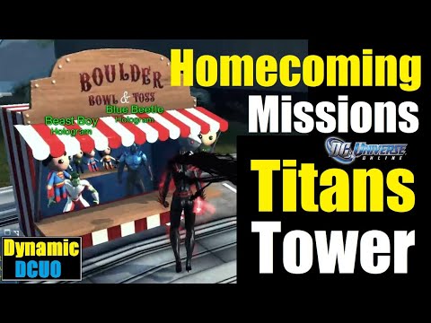 DCUO Homecoming Event - Titan's Tower Missions - DC Universe Online ...