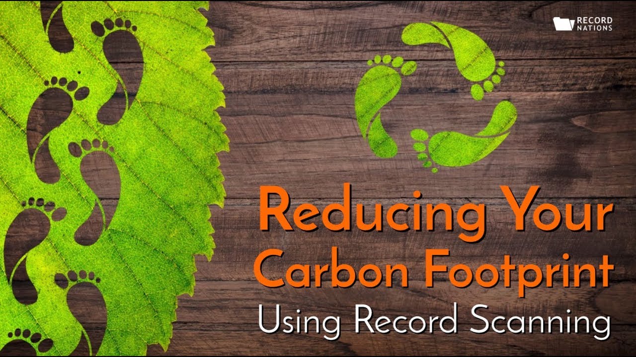 How to Reduce Your Carbon Footprint With Document Scanning - YouTube