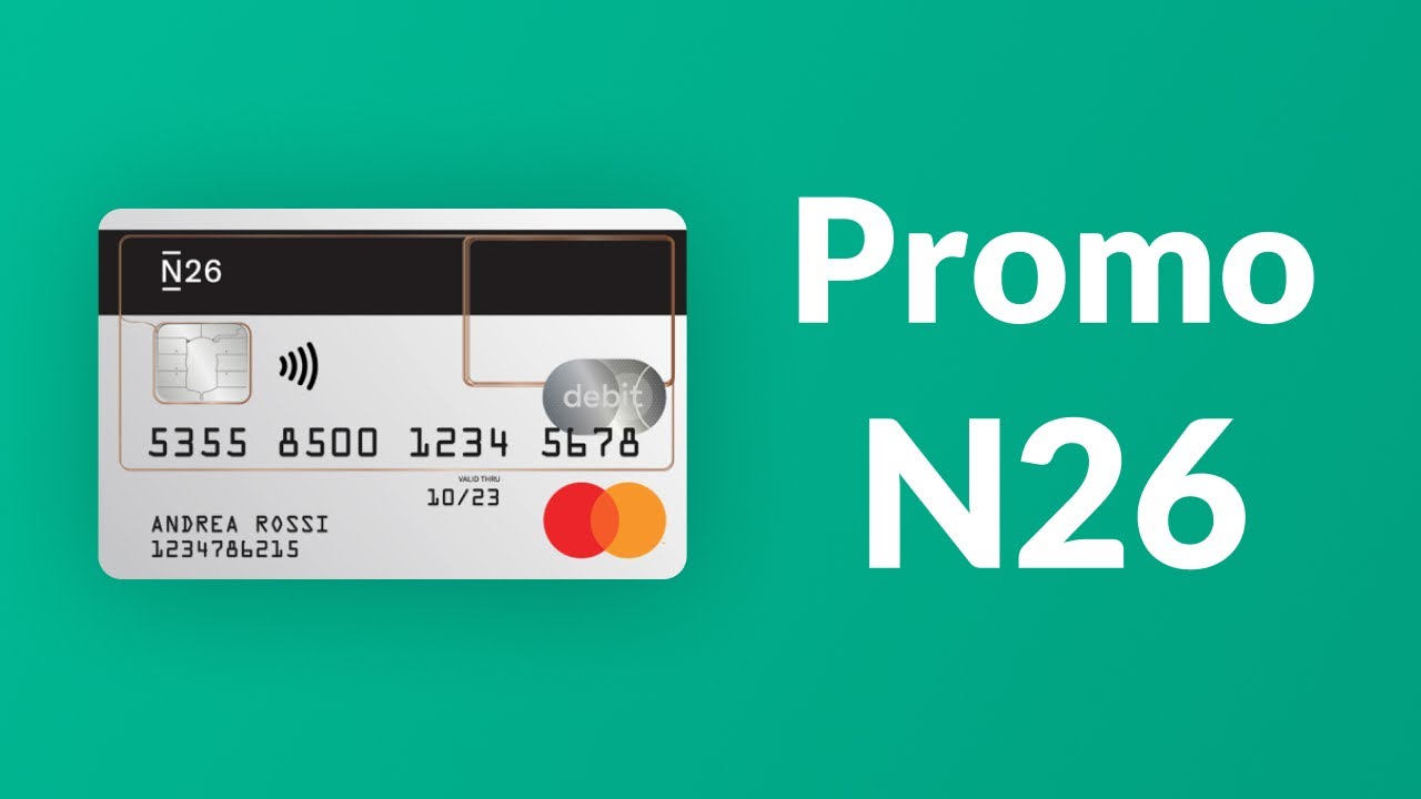 Codice Promo N26: Tutto sul Codice Promozionale da €15 - YouTube