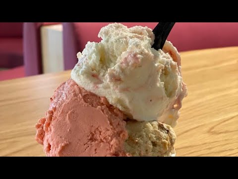 Augustus Gelatery - ice cream at 10 degrees & it’s worth it!! - YouTube