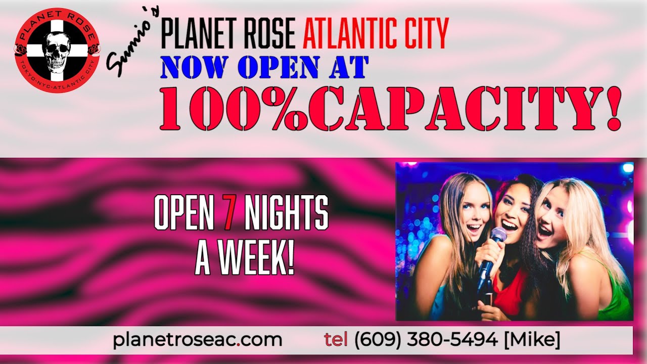 PLANET ROSE ATLANTIC CITY Welcomes You Back! (2021) - YouTube
