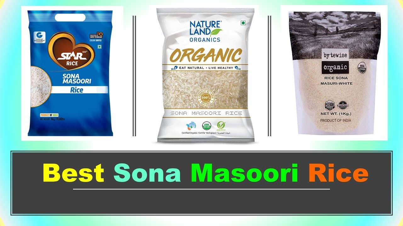 Best Sona Masoori Rice in India 2022 ⚡ BEST SONA MASURI CHAWAL ⚡ सबसे ...