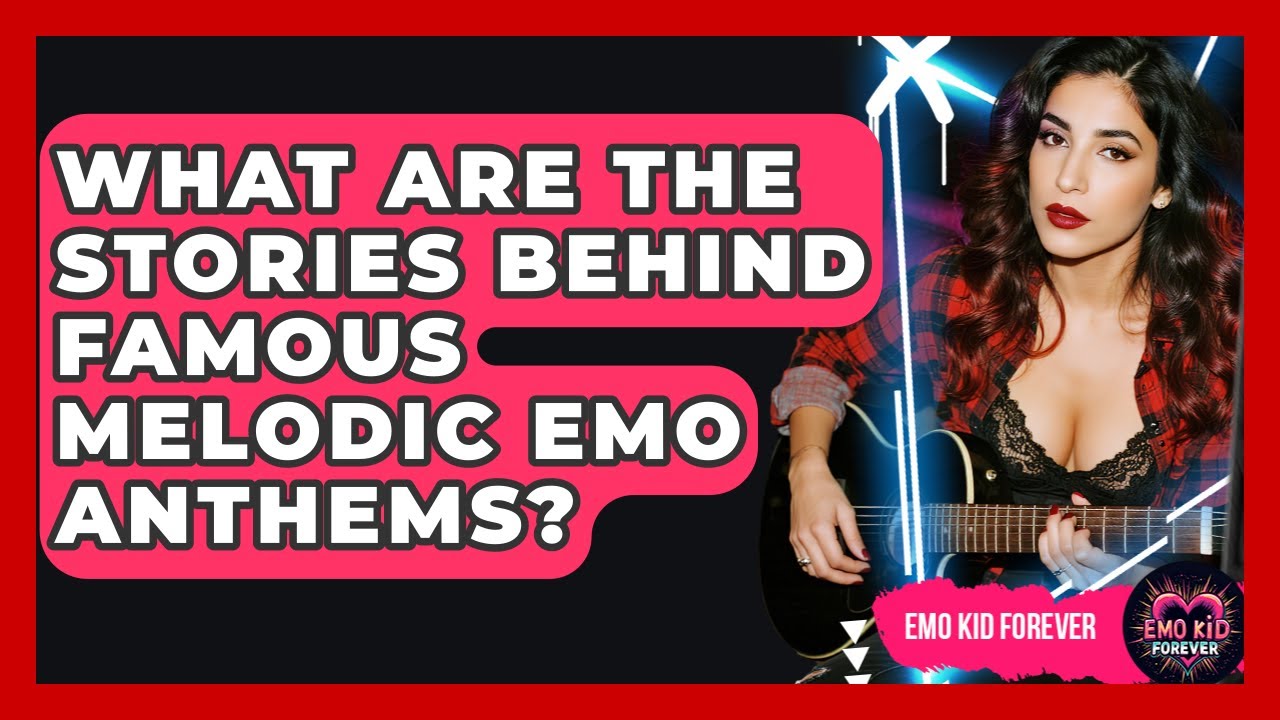 What Are The Stories Behind Famous Melodic Emo Anthems? - Emo Kid ...