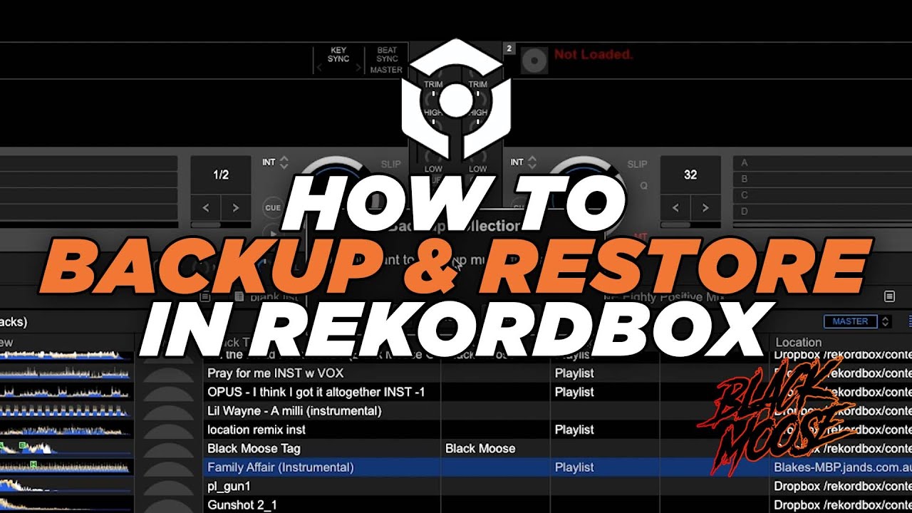 How to Backup & Restore in #rekordbox | DJ Tech Tutorials - YouTube