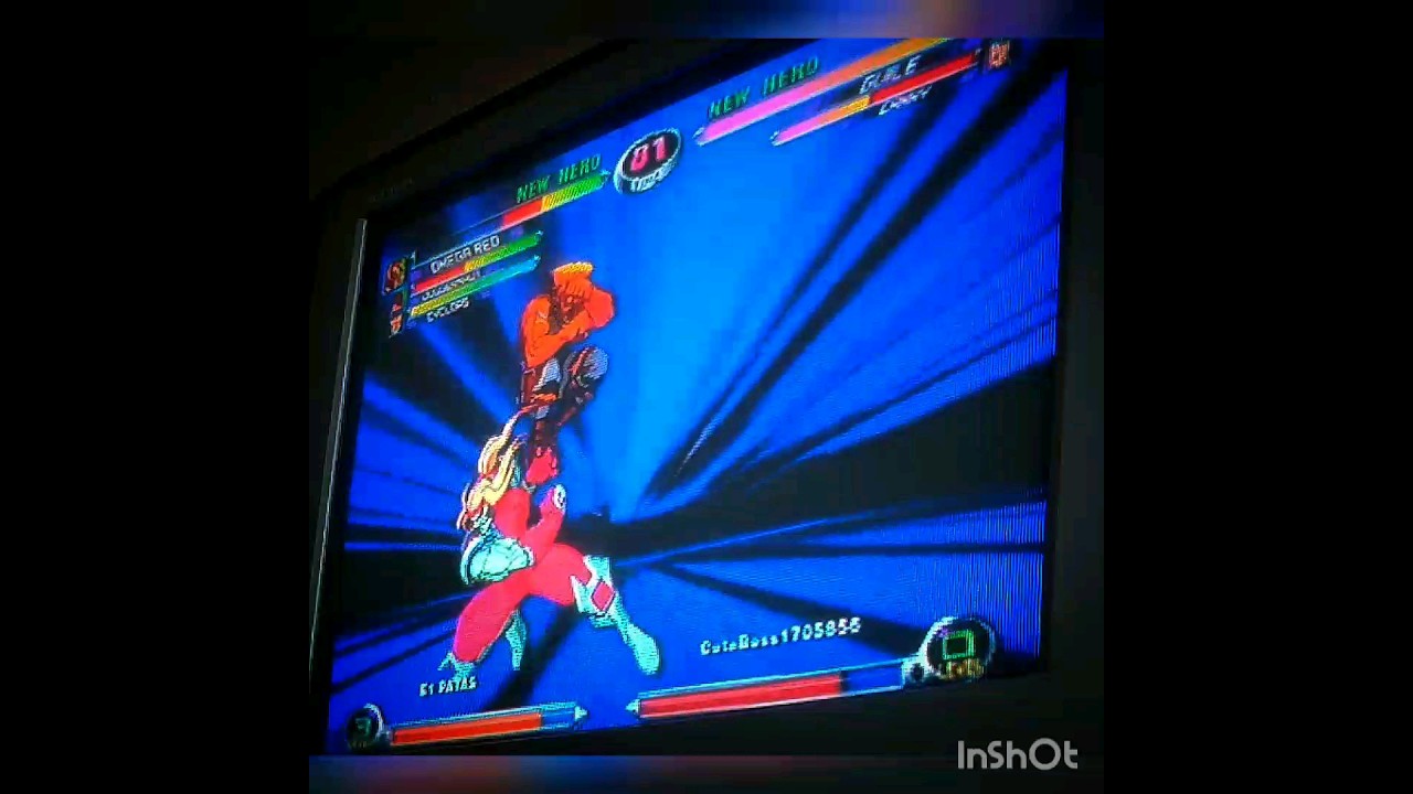 MvC2 Omega Red cross carbonadium smasher en incoming #mvc2 - YouTube