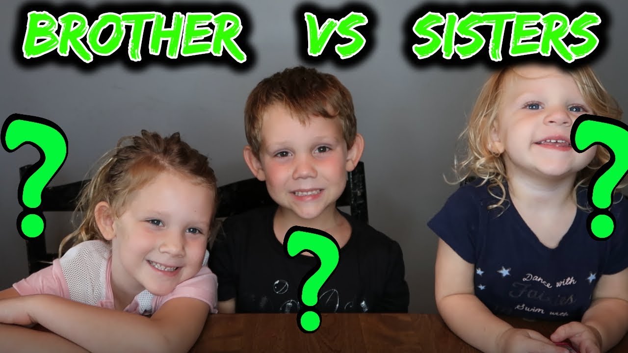 Siblings Challenge | How Well Do They Know Each Other - YouTube