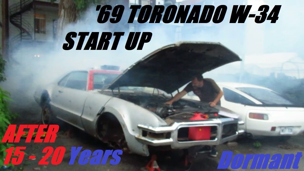 '69 OLDS TORONADO W-34 COMES BACK TO LIFE AFTER NOT RUNNING AFTER 15 ...
