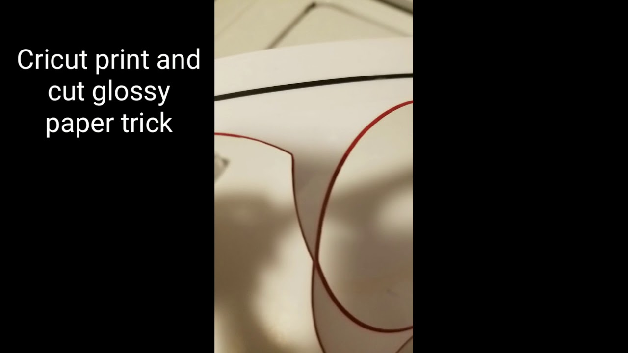 Trick Your Cricut To Cut Glossy Paper YouTube trick-your-cricut-to-cut-glossy-paper-youtube