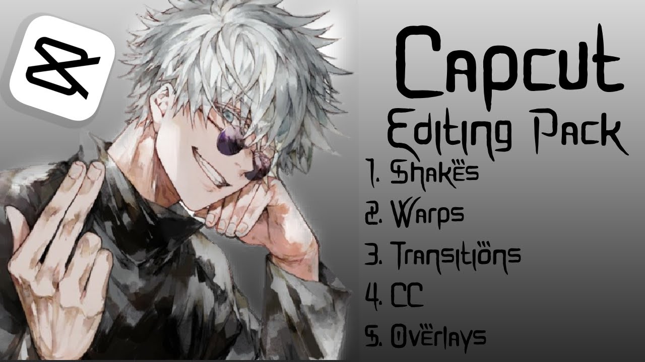 Capcut Editing Pack - YouTube
