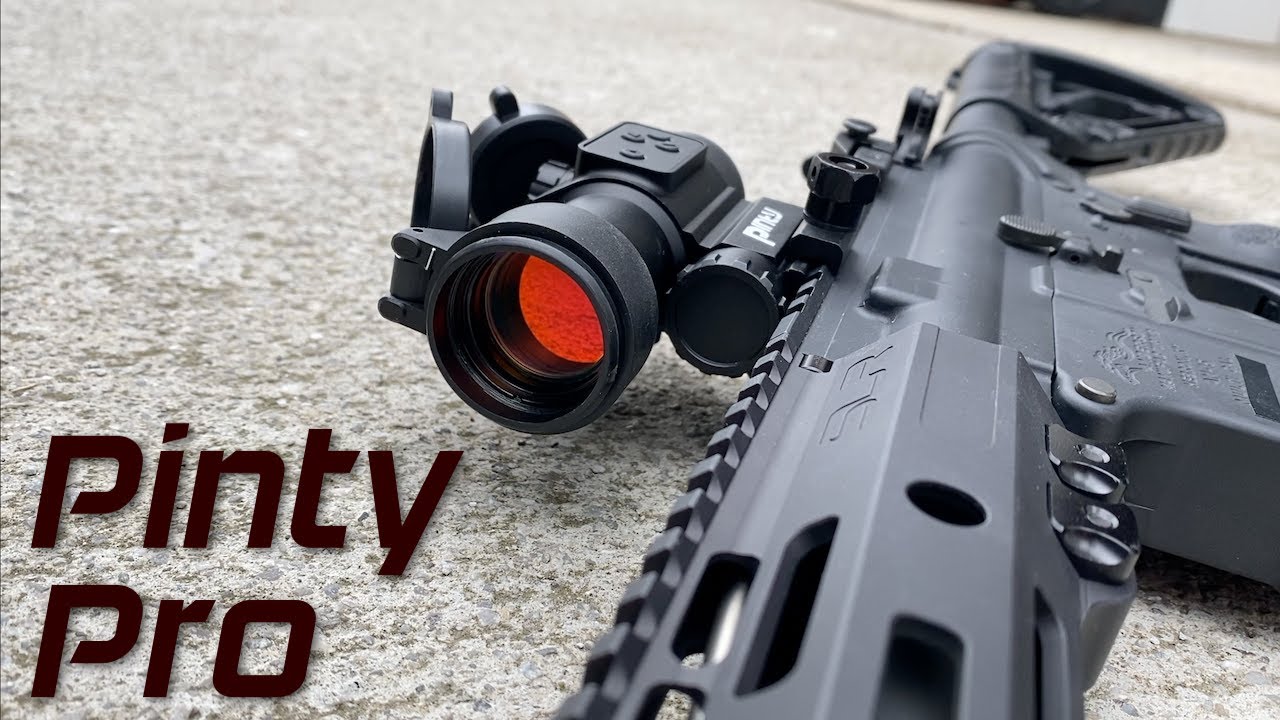 Red Dot With Built In Laser: Pinty Pro Red Dot Sight - YouTube