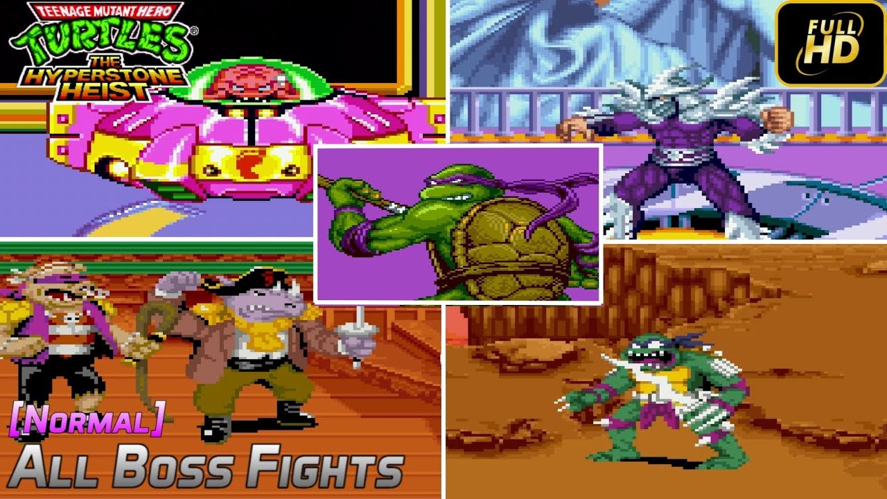 TMNT HSH Don All Boss Fights Normal YouTube tmnt-hsh-don-all-boss-fights-normal-youtube