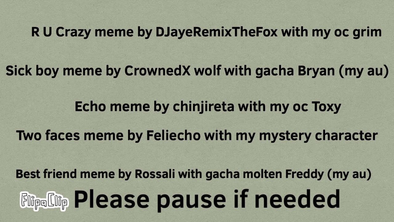 What meme should I do next? - YouTube