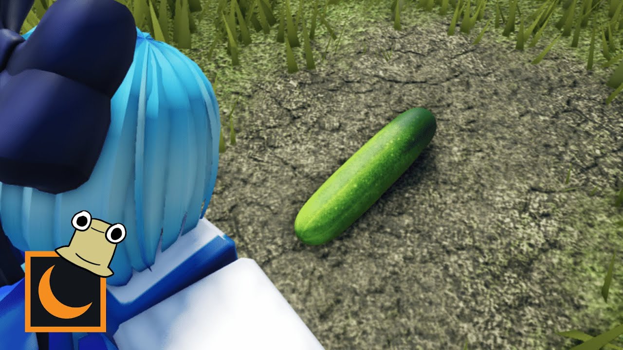 Touhou roblox animation | Cirno finds a cucumber - YouTube
