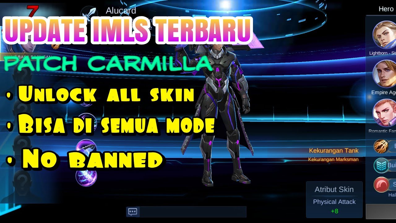 Update IMLS terbaru Patch Carmilla - YouTube