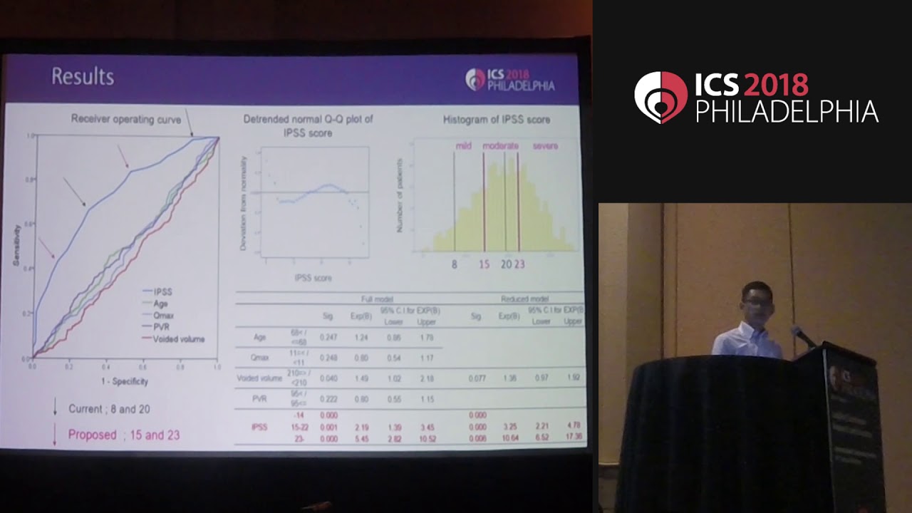 ICS 2018 Scientific Podium Short Oral Session S13 - Male Incontinence