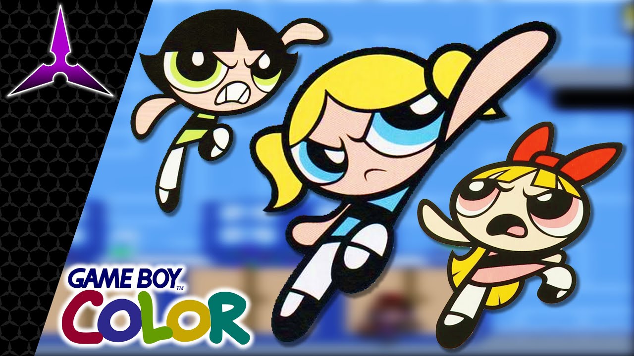 The Powerpuff Girls Gameboy Color Trilogy (Bad Mojo Jojo, Battle Him ...
