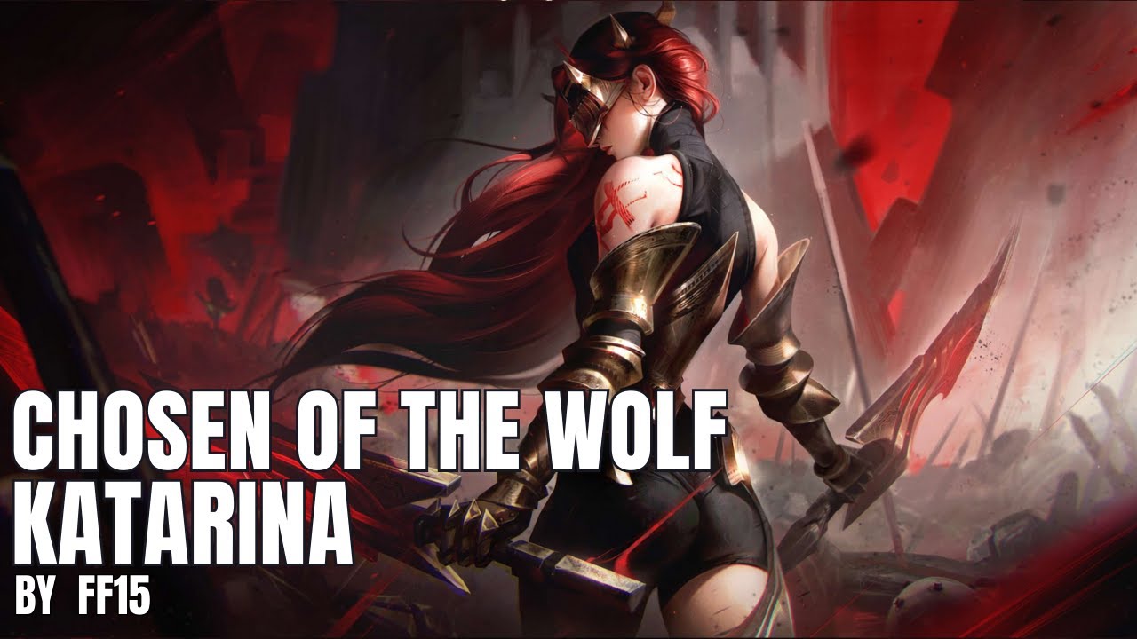 Chosen of the Wolf Katarina - Skin Show PBE - League of Legends - YouTube