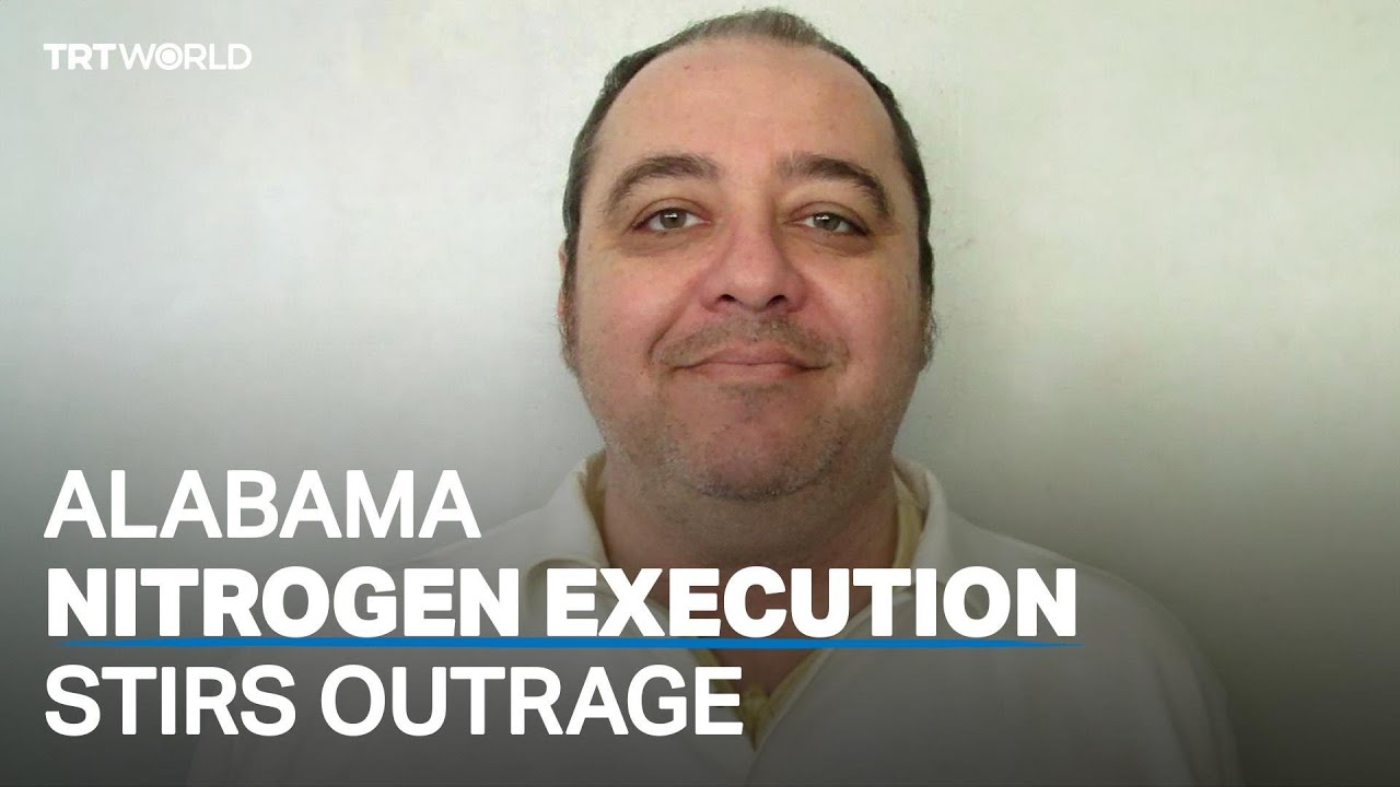 Kenneth Smith executed by nitrogen asphyxiation in Alabama, US - YouTube