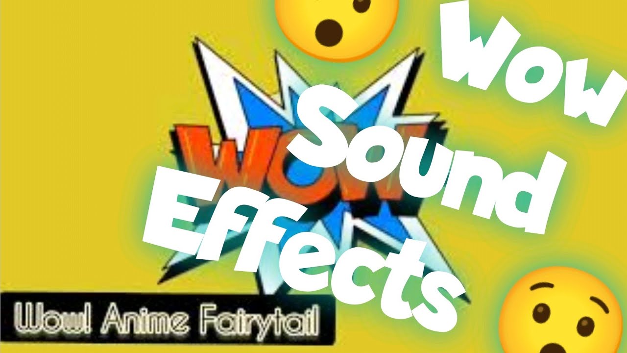 Wow Sound Effects ( Free to use sound effects mostly used by youtubers ...