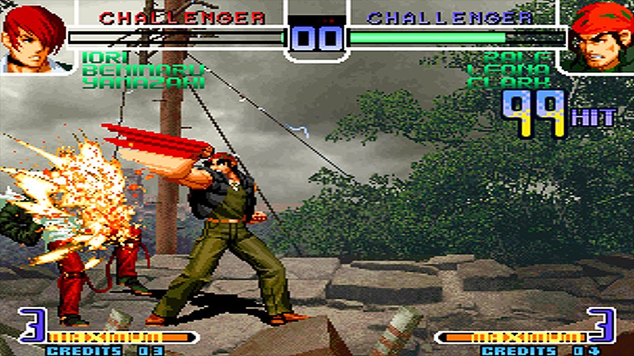 Infinito de Ralf en KOF 2002 Magic Plus II - YouTube