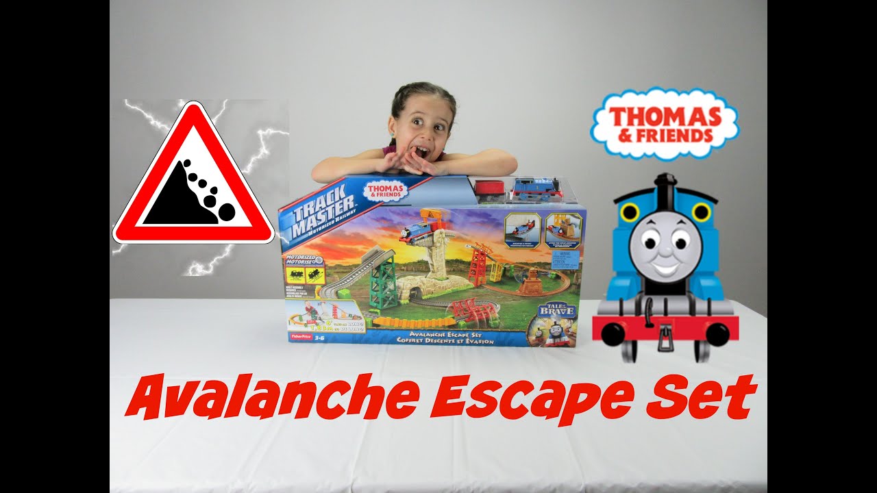 Thomas and Friends TrackMaster Avalanche Escape Set by Fisher Price ...