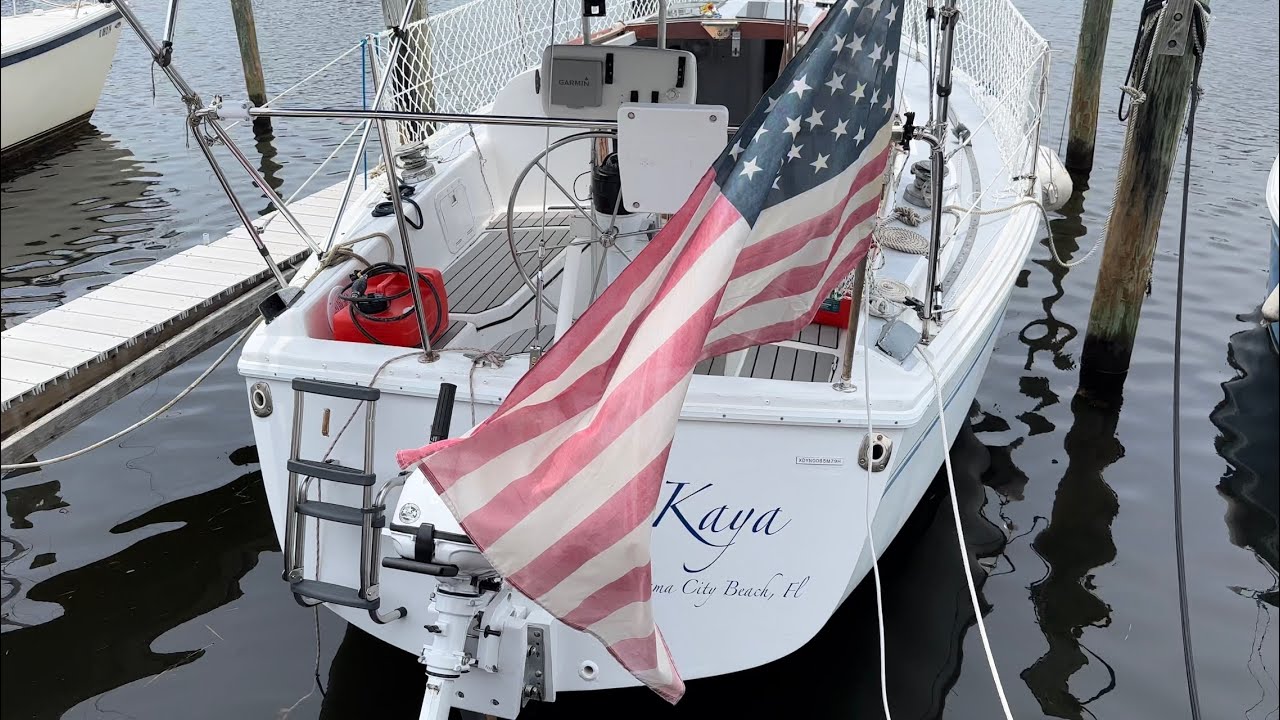 V Berth Remodel and New Windows. Sailing Kaya, EP19 - YouTube