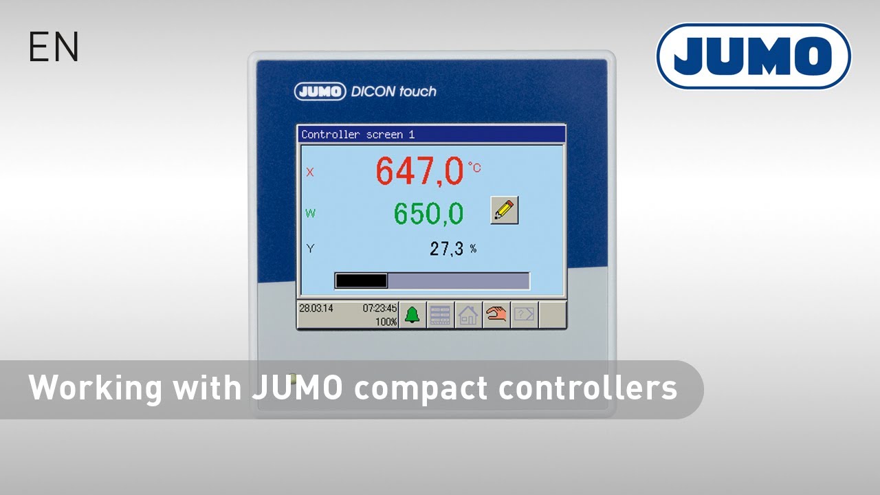 JUMO compact controller I EN - YouTube