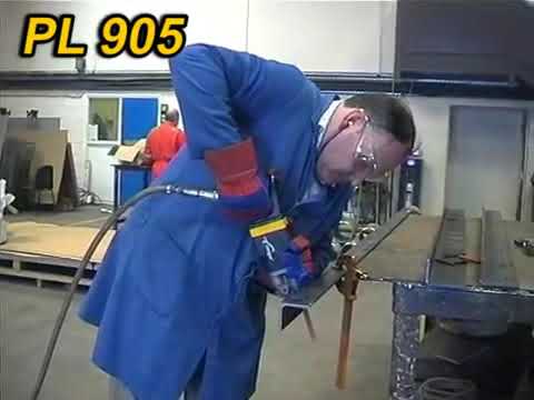 Cengar PL905 Air Reciprocating Saw Cutting Angle Iron - YouTube