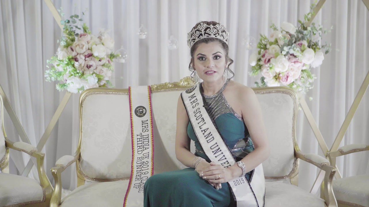 Rashmi Rai - Mrs India UK Classic Runner Up 2019, Mrs Scotland Universe ...