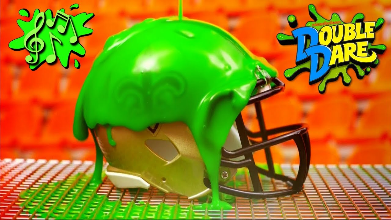 Double Dare Theme as Commercial Cues on Nickelodeon's NFL Game (Jan. 10 ...