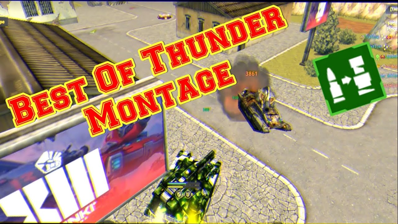 Best Of Thunder Epic Montage | Happy Birthday Tanki Online 2022 - YouTube