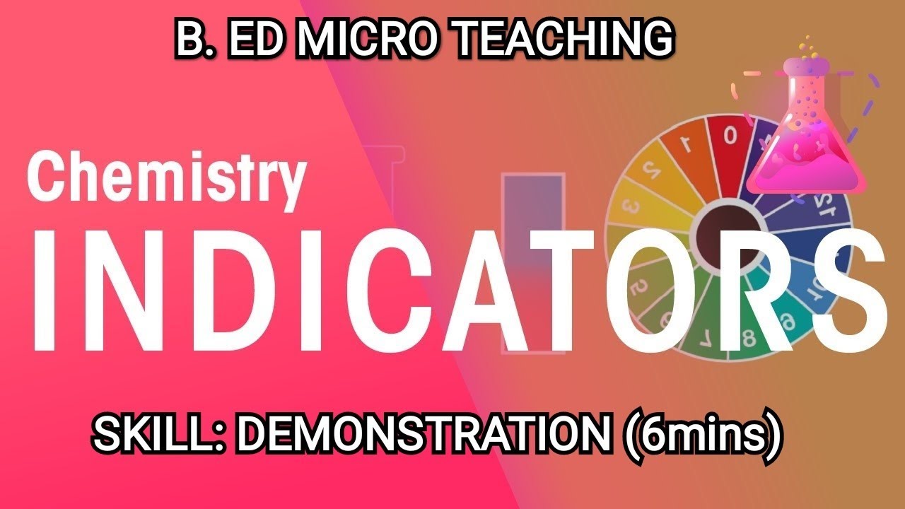 MICRO TEACHING (SKILL OF DEMONSTRATION)| TOPIC: SCIENCE(INDICATORS ...