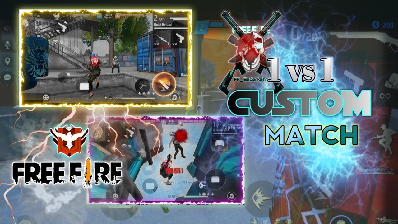 1 vs 1 Match ||Free Fire 🔥 Clash Squad Custom Match Op Gamplay only red ...