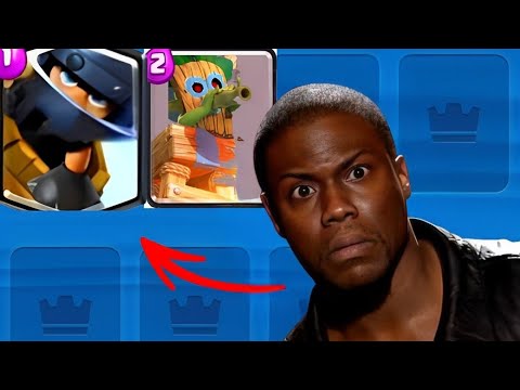 Dart Goblin tower with Mega knight barrel is a good mode - YouTube