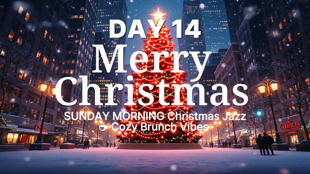 Sunday Morning Christmas Jazz ☕ Cozy Holiday Brunch Music for Relaxing ...