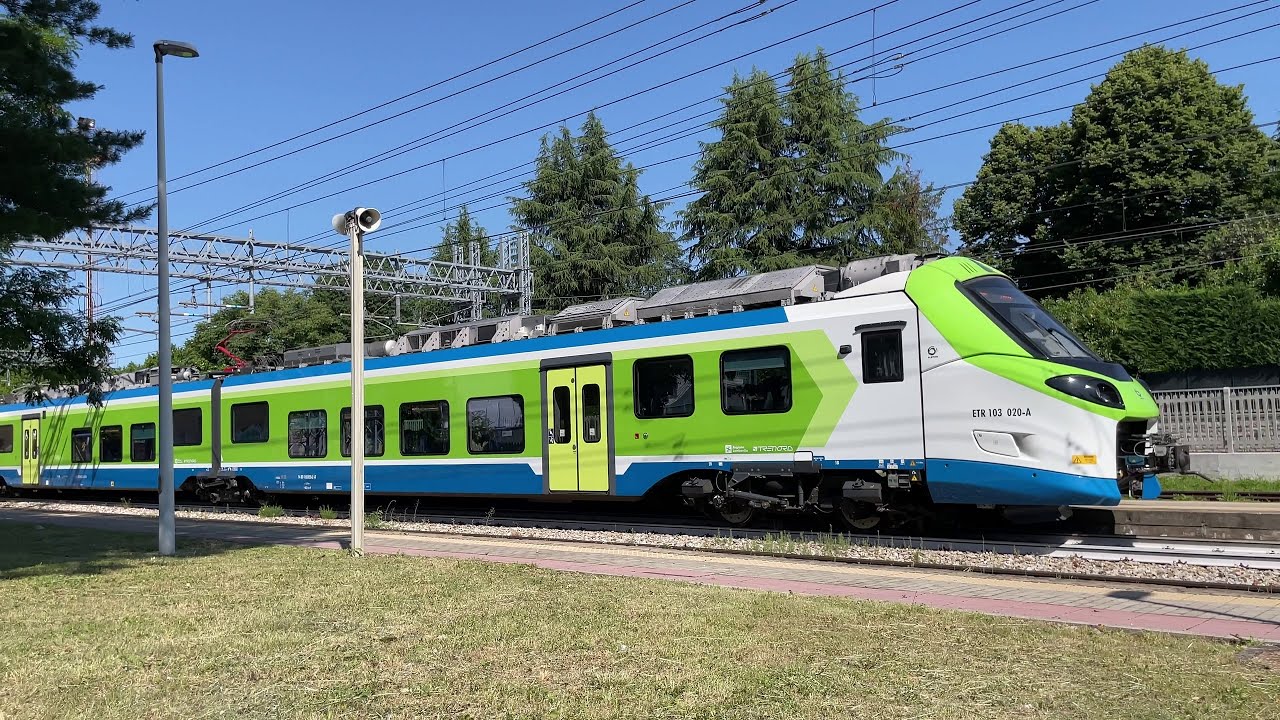 Trenord REG Bergamo - Lecco. ETR 103. #4k. - YouTube