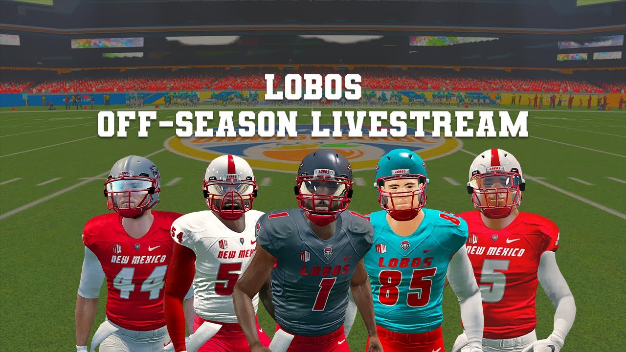 Off-Season Livestream | Lobos Ep.76 | NCAA Football 14 - YouTube