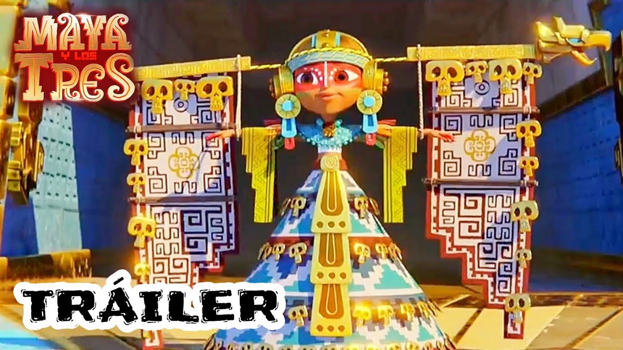 MAYA Y LOS TRES - Tráiler Oficial En Español DOBLADO (2021) - YouTube