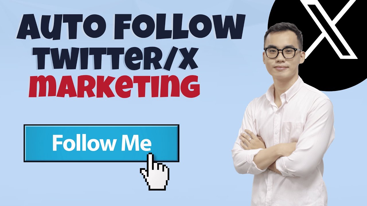 Twitter/X Marketing Strategy: Automated Mass Follow and Unfollow - YouTube