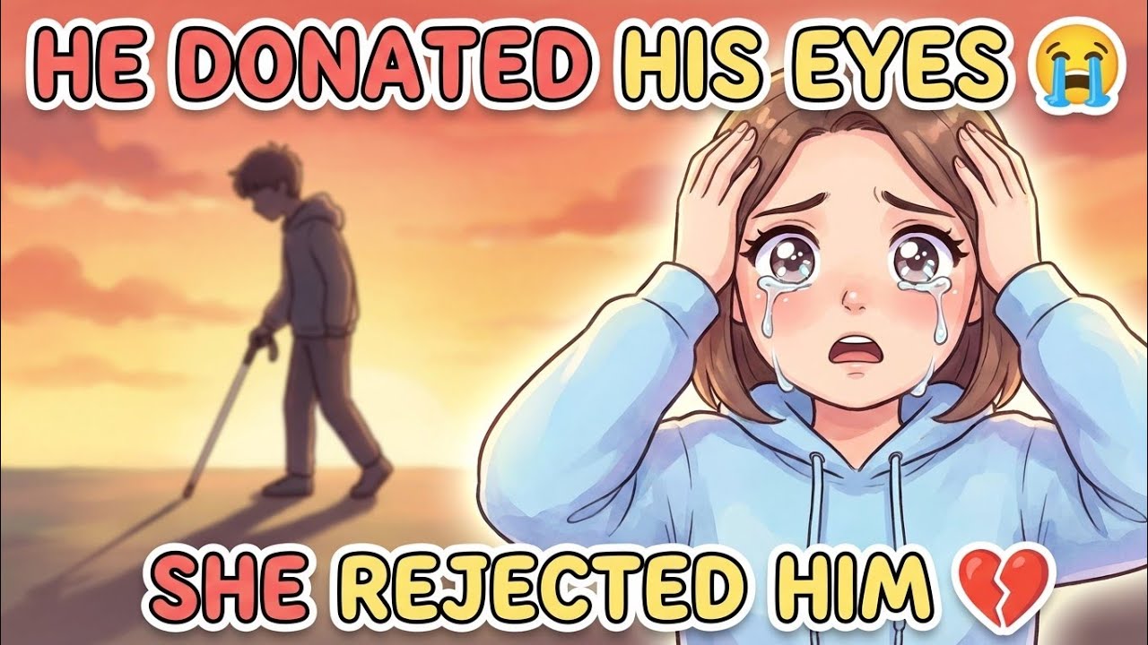 He Donated His Eyes for Her… But She Rejected Him | Heart Touching Sad ...