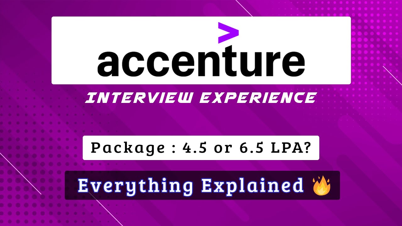 How to get into Accenture | Recruitment Process for Freshers ...