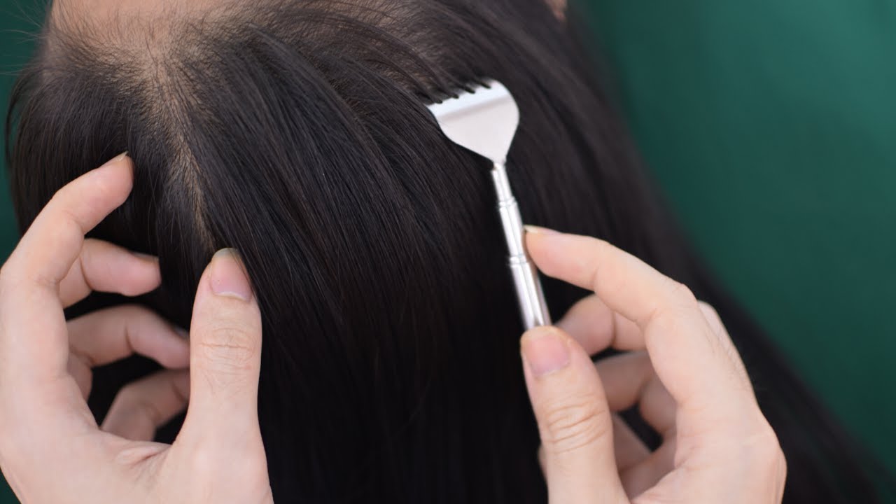 ASMR Head Scratching Aggressive, Head Massage With Tools Relaxing For ...