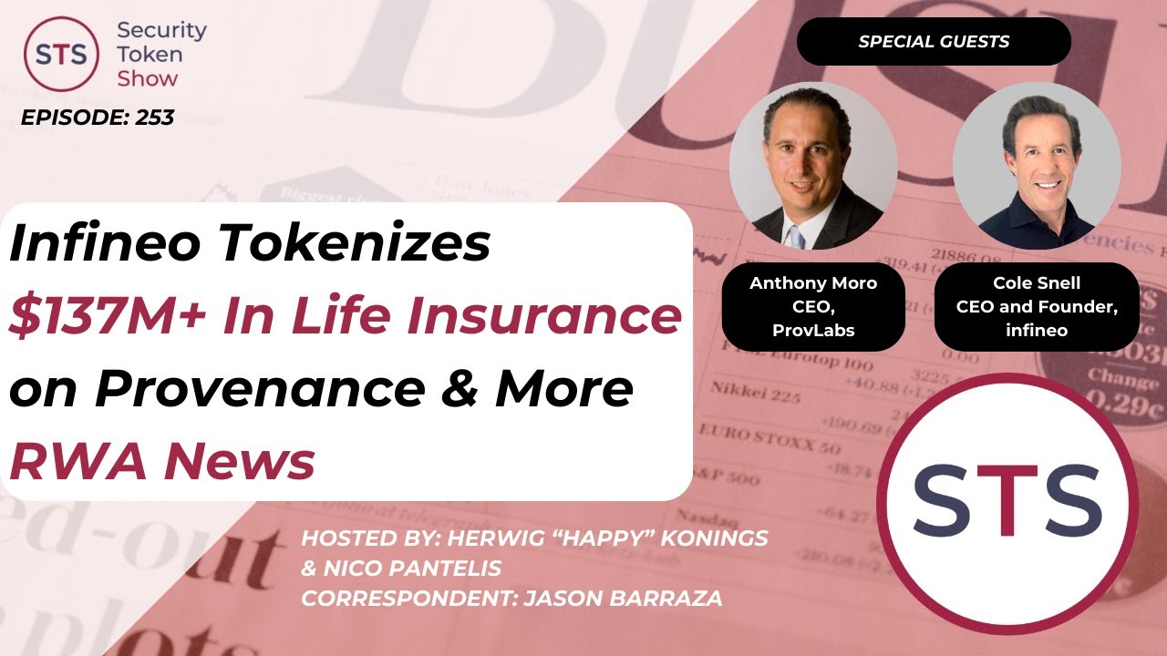 Infineo Tokenizes $137M+ In Life Insurance on Provenance & More RWA ...