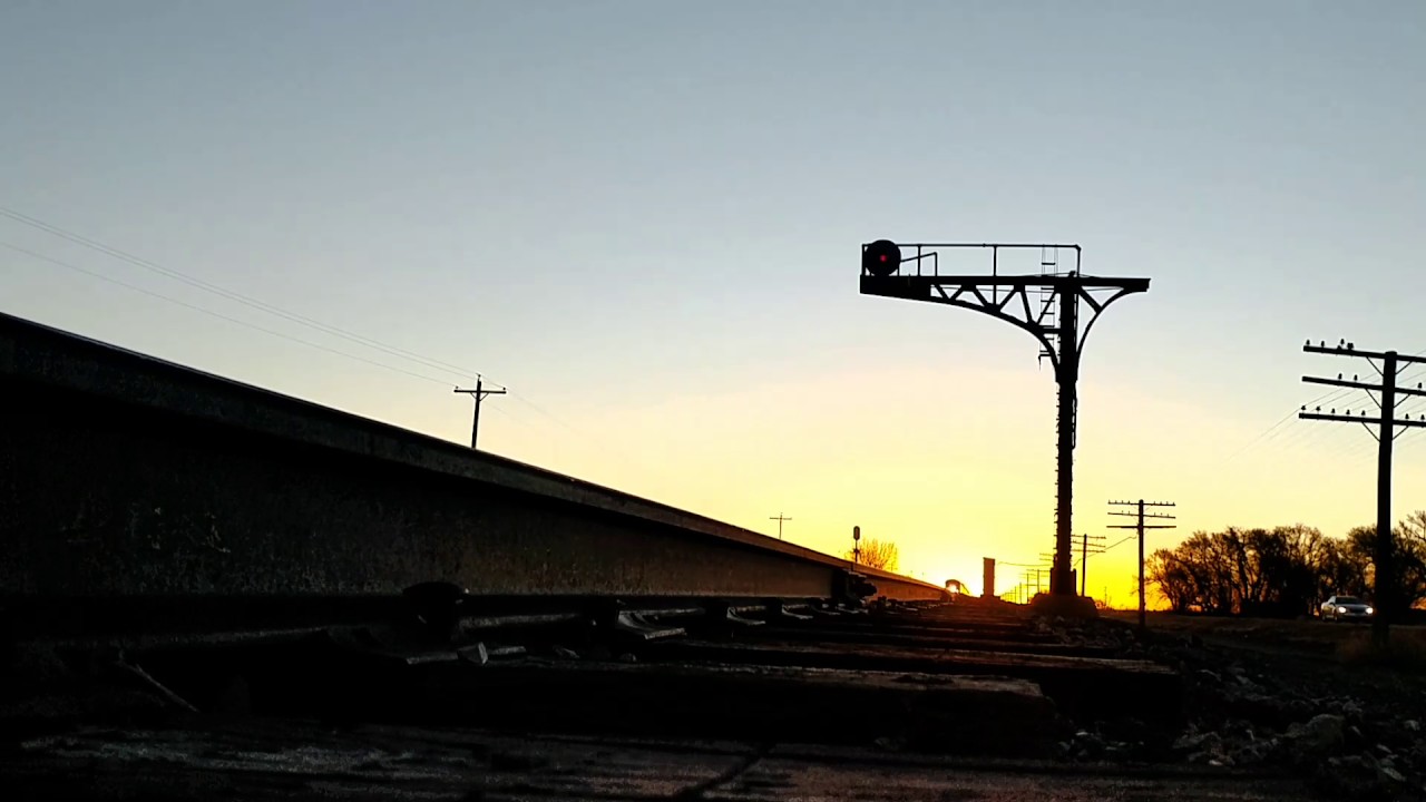 Amtrak 72 with #3 at Granada, CO - YouTube