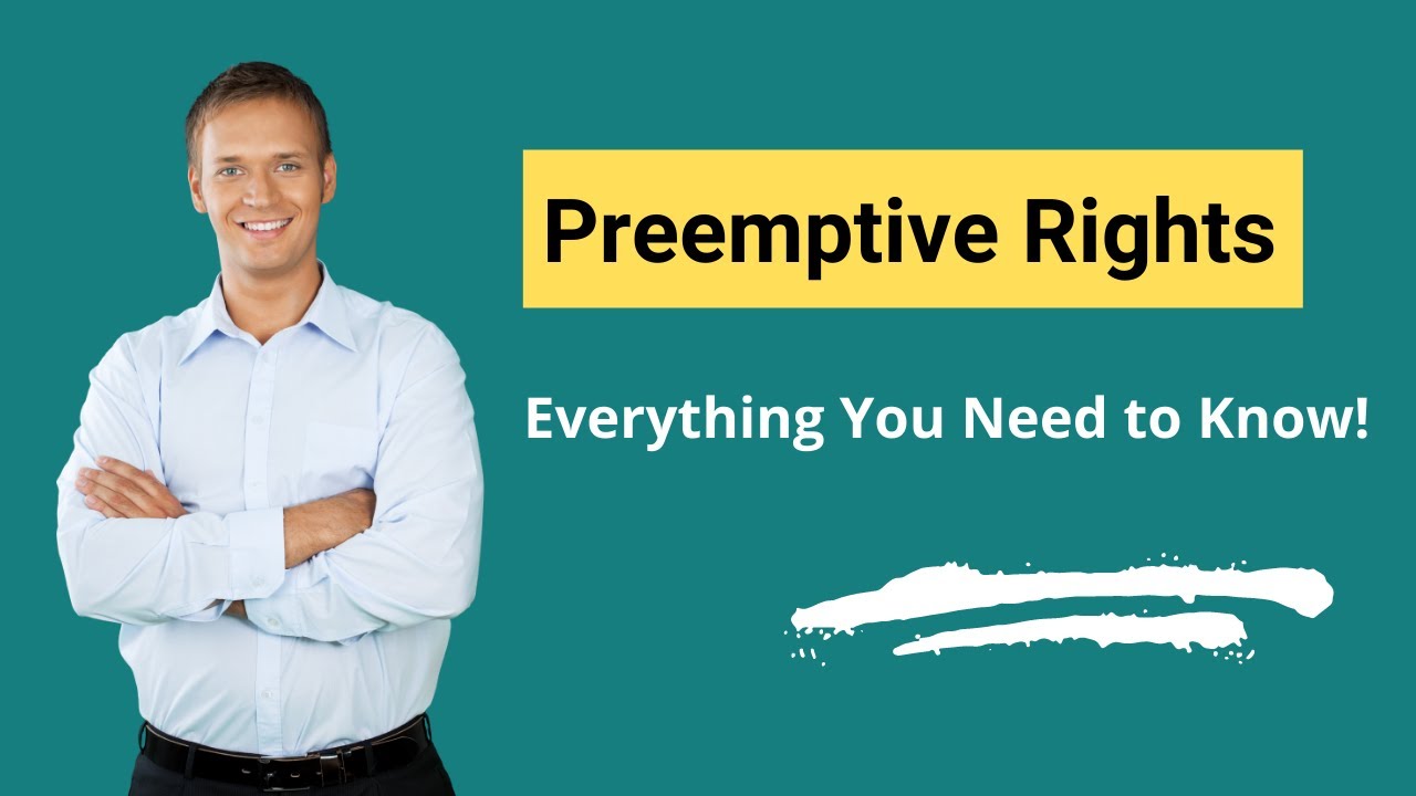 Preemptive Rights (Definition,Types) | Example | Importance - YouTube
