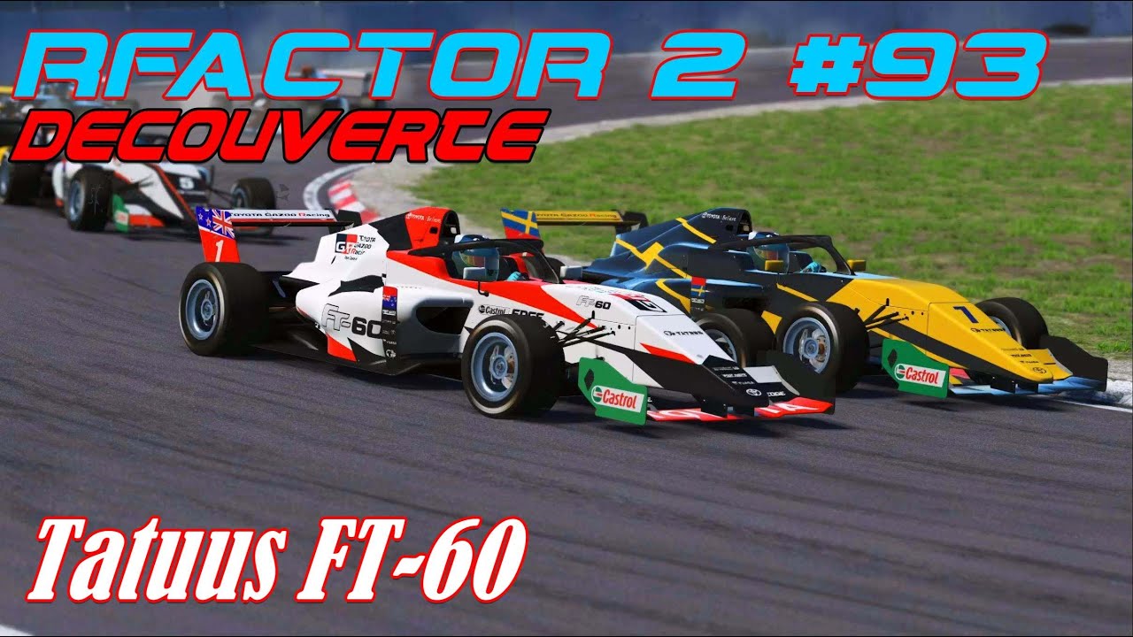 rFactor 2 #93# Découverte # Tatuus FT-60 - YouTube