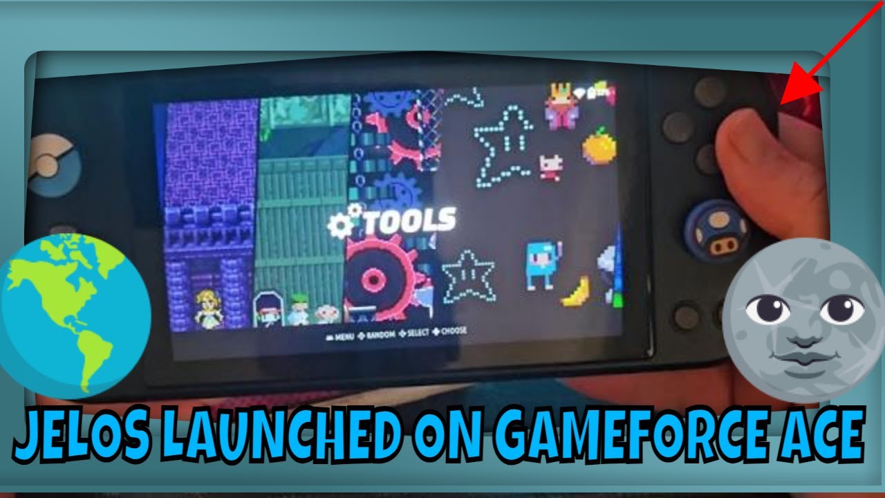 Gameforce Ace Launches Jelos: The Ultimate Gaming Experience! - YouTube