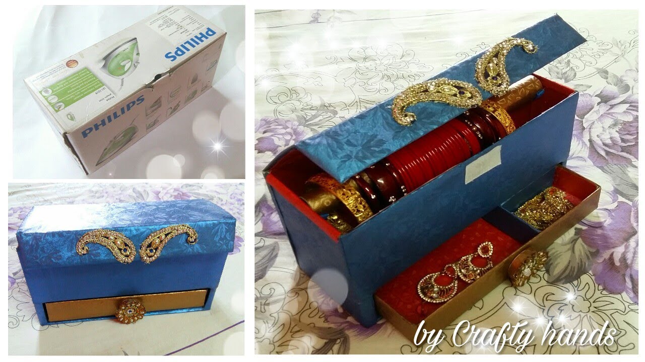 DIY how To Make Bangle Box At Home Best Out Of Waste Idea YouTube diy-how-to-make-bangle-box-at-home-best-out-of-waste-idea-youtube