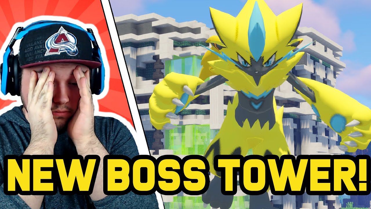 I tried to take on a Pixelmon Boss Tower... - YouTube