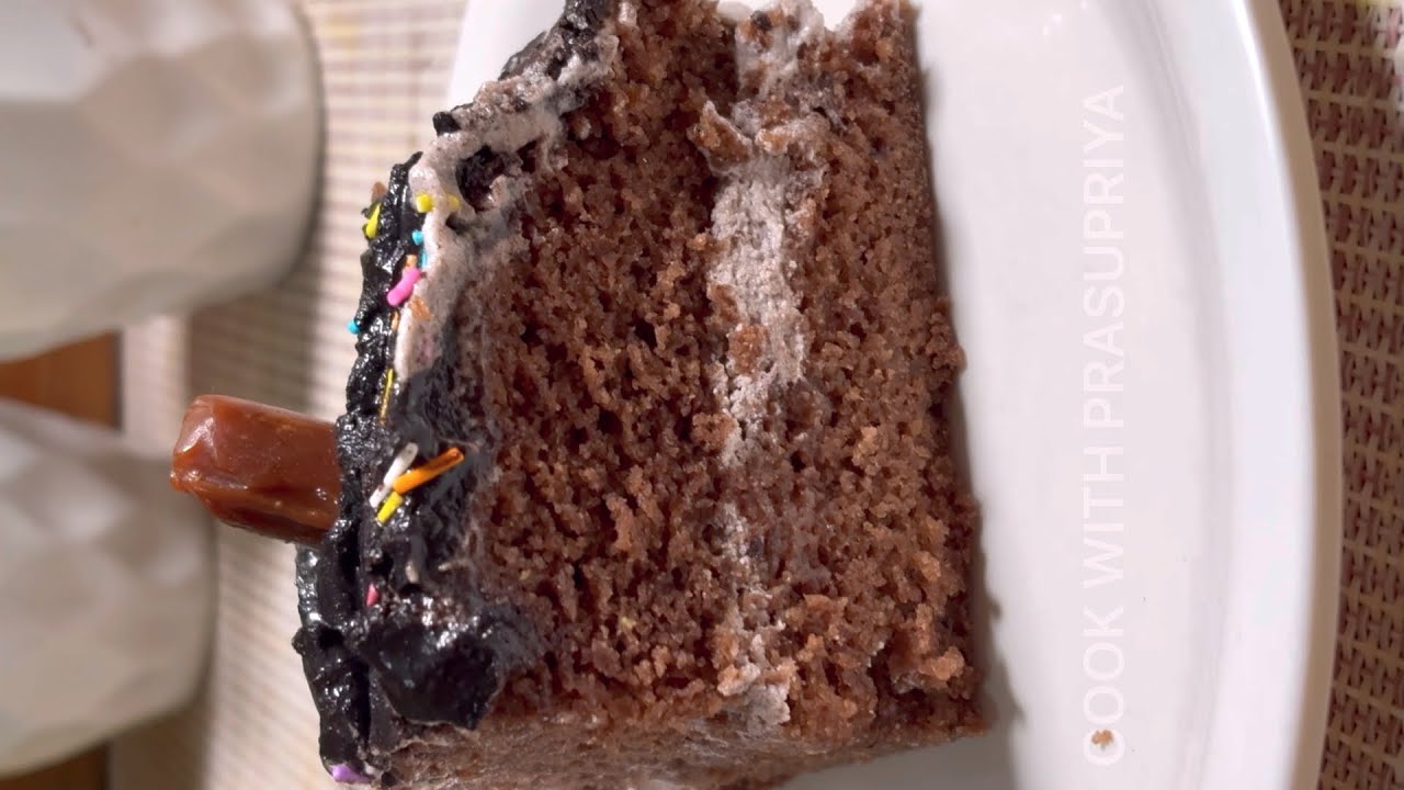Easy and perfect cake baking idea at home/ How to bake cake bakery ...